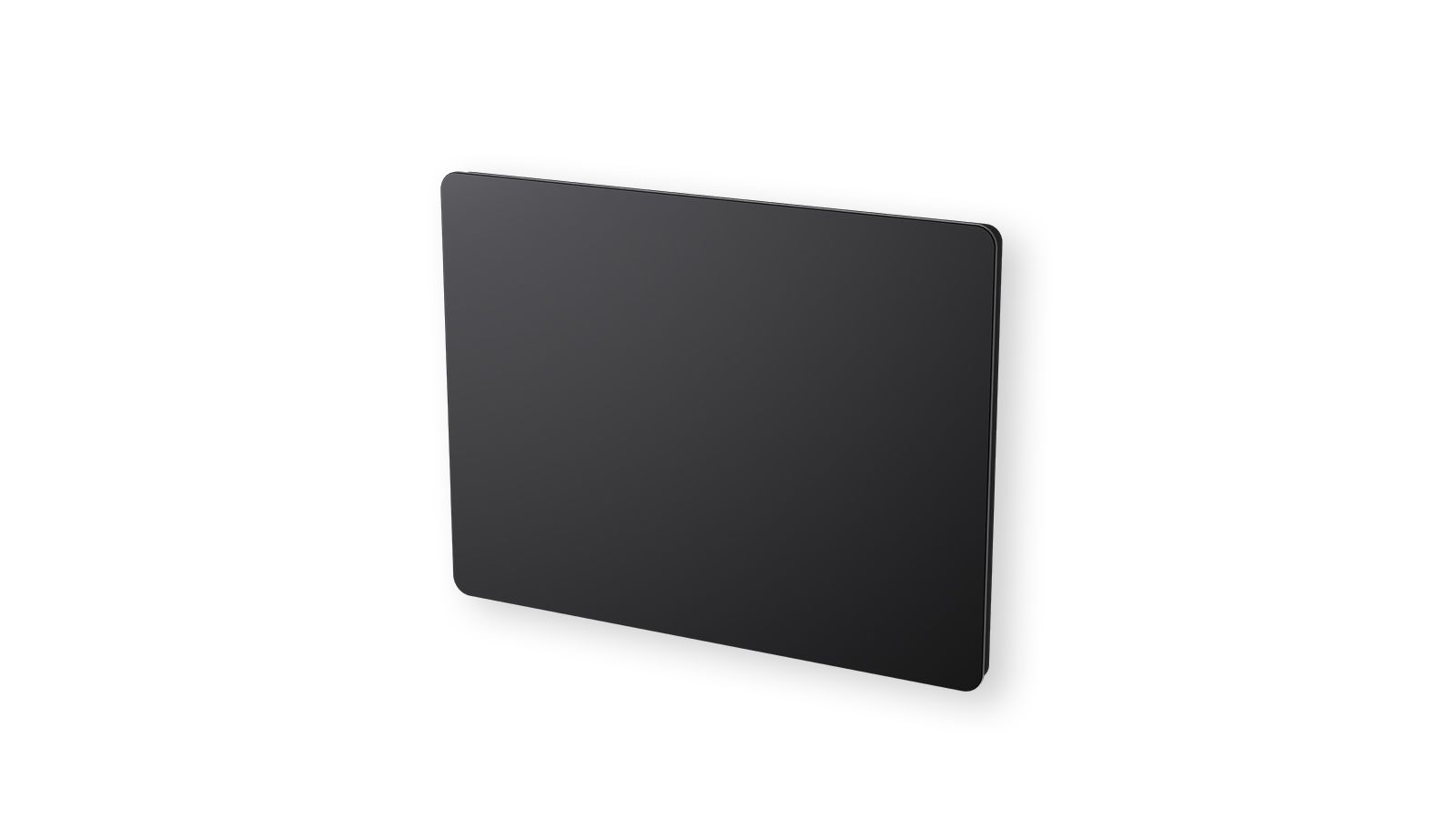 Radiateur Panneau rayonnant LCD Aluminium Noir 1000W | Leroy Merlin