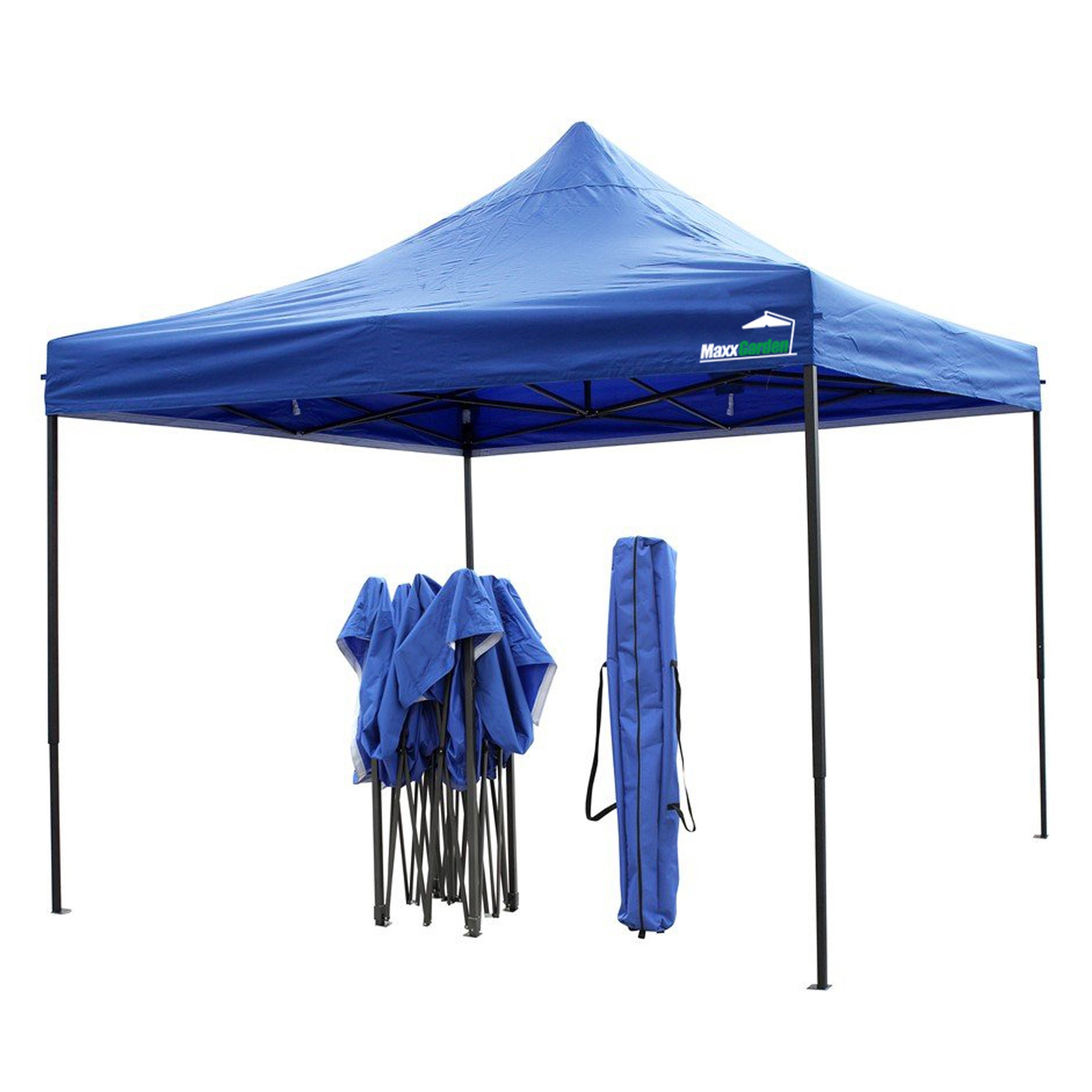 MaxxGarden Tente de Réception 3x3 m - 9m² - Easy-up avec structure en ...