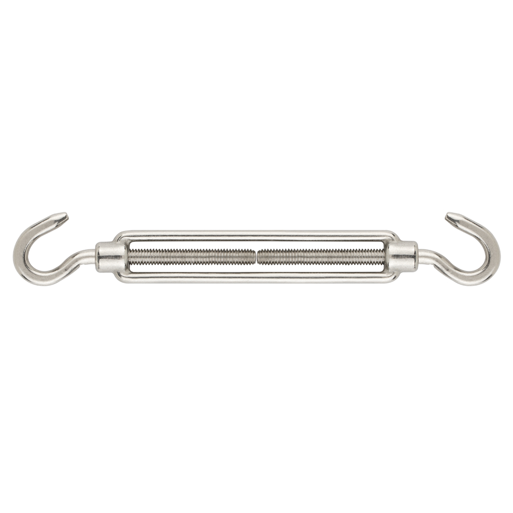 Tendeur crochet/crochet - Inox A4 M6 - Ø10 - Boite de 10 | Leroy Merlin