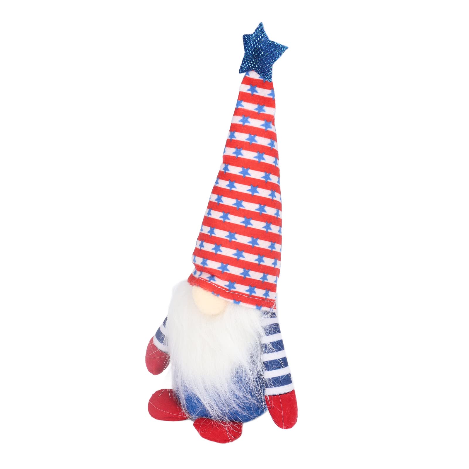 Nain de jardin du jour de l'indépendance, mignon, fait à la main, belle ...