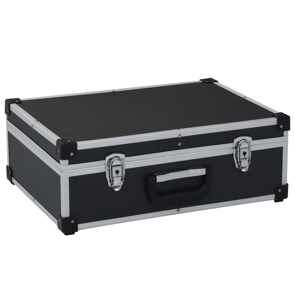 Valise à outils 46 x 33 x 16 cm Noir Aluminium | Leroy Merlin