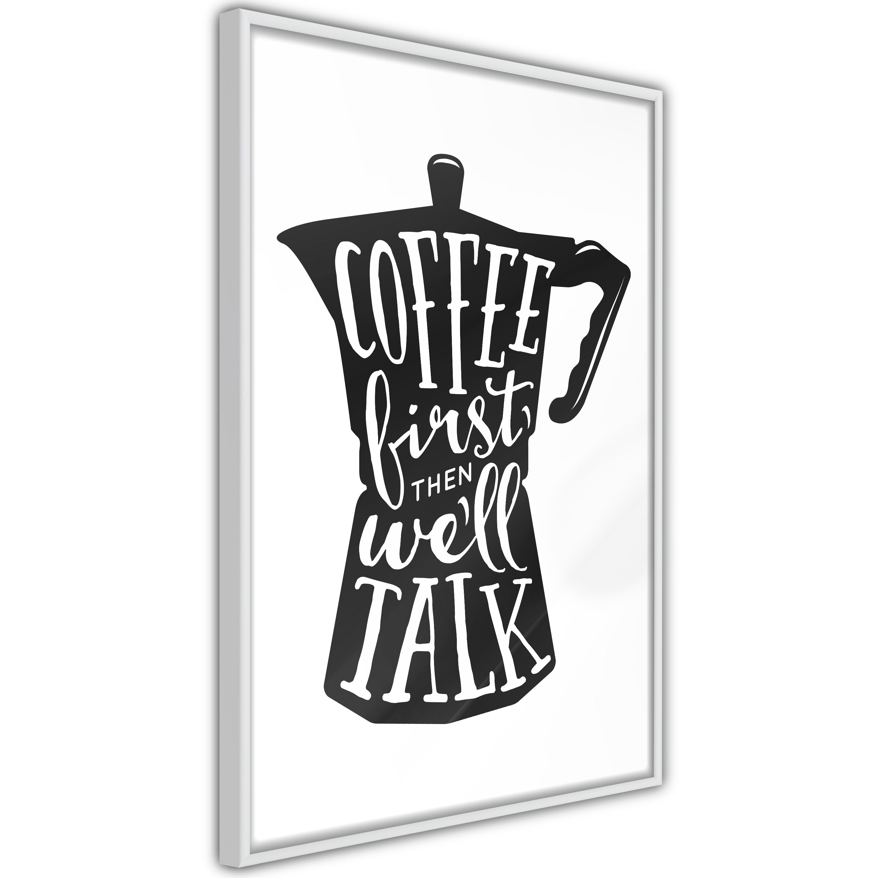 Poster et affiche - Coffee First - 30x45 | Leroy Merlin