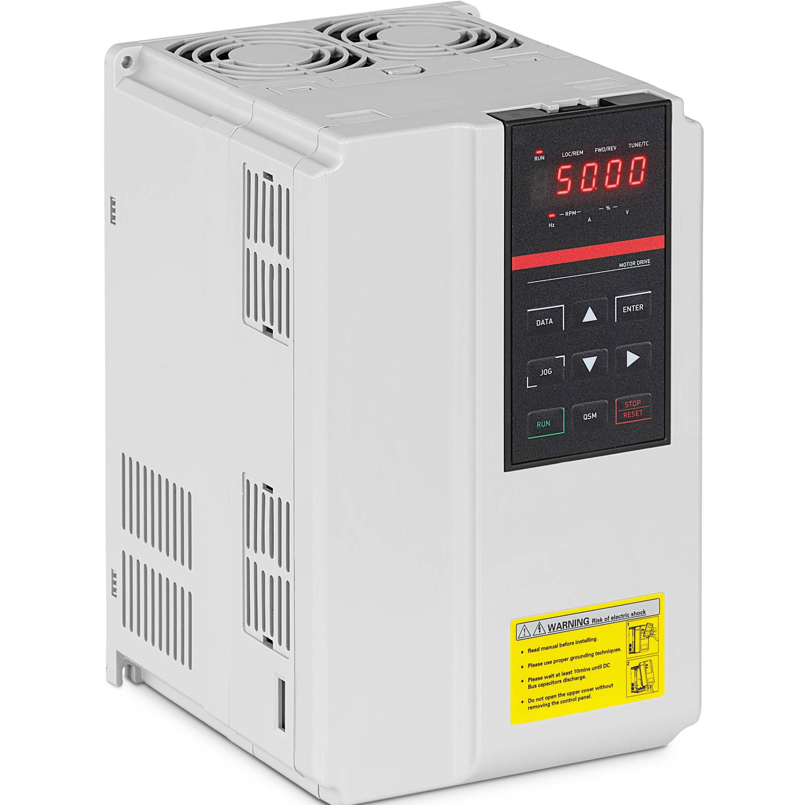 Convertidor de frecuencia VFD - 7,5 kW / 10 hp - 380 V - 0 - 300 Hz - LED | Leroy Merlin