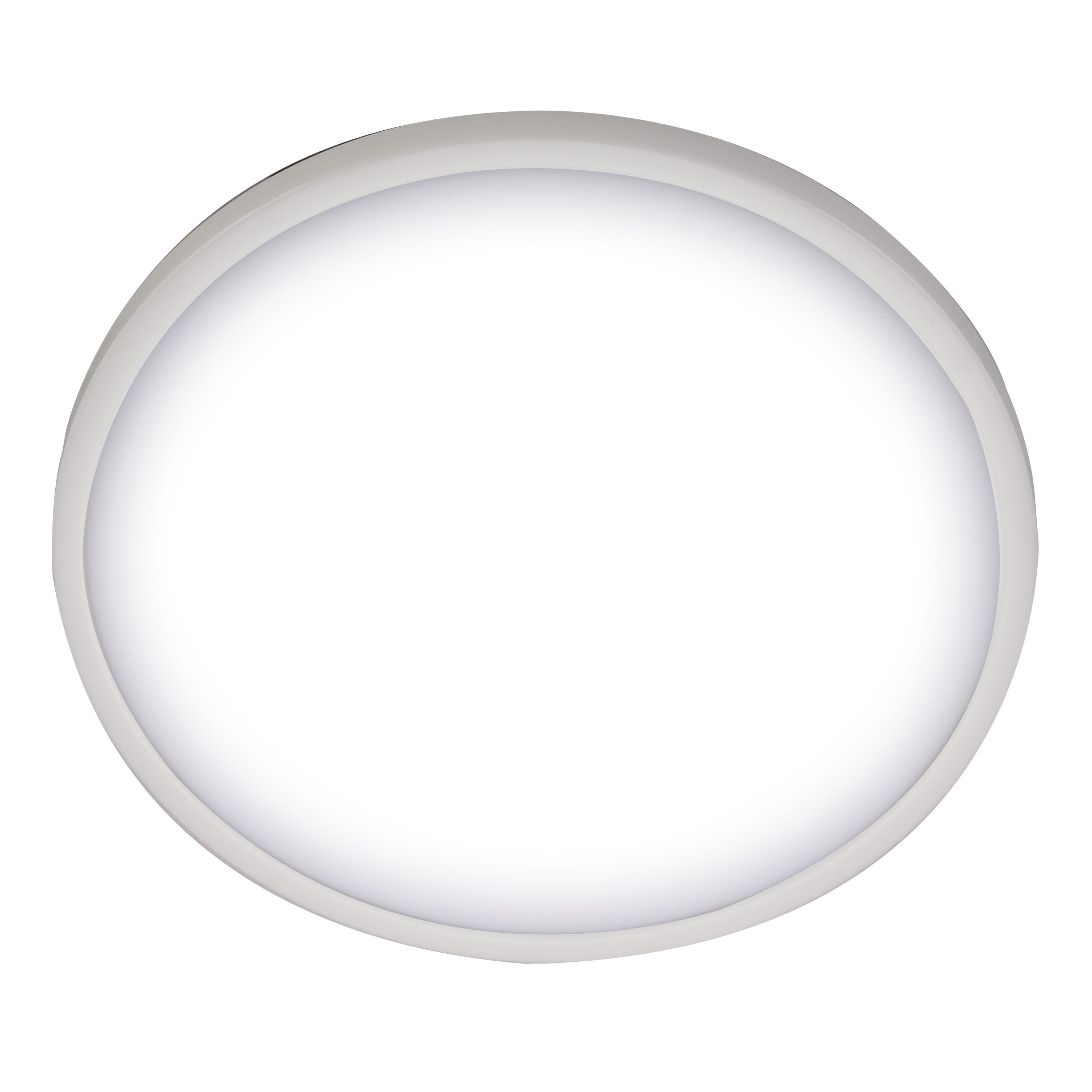 Spot LED INSPIRE Sanoa rond blanc 3000lm 4000/6000K intensité réglable ...