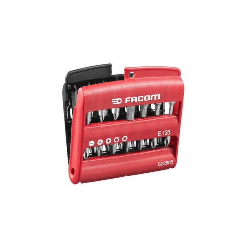 Boite de 28 embouts Facom et porte embouts | Bricoman