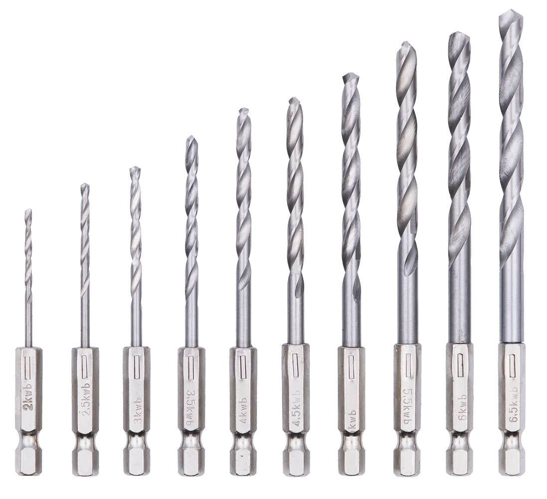 Coffret mèches métal 10pcs - S-Box | Leroy Merlin