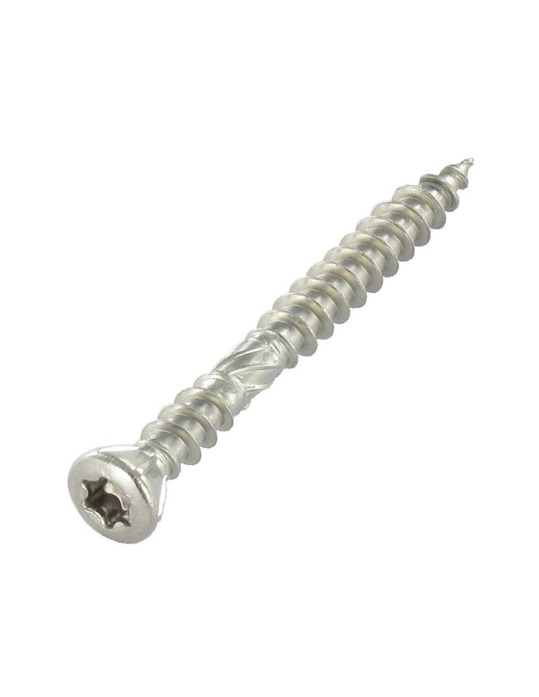Vis terrasse Double filet Tête fraisée TF TORX T25 5X70 Pointe ...