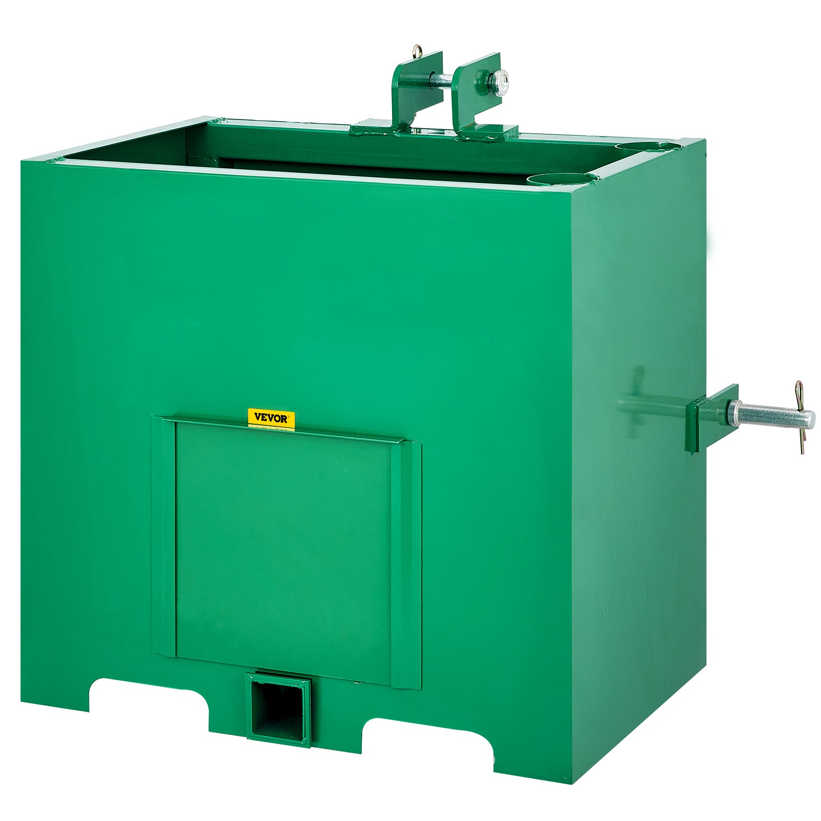 Boîte de Ballast VEVOR 3 Points,Capacité 800 lb,Attelage 2 Pouces,5 ...