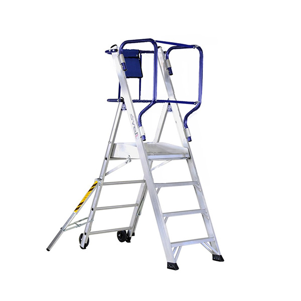 Escabeau PIRL 3 marches - Hauteur max. de travail 2.72m - Longueur ...