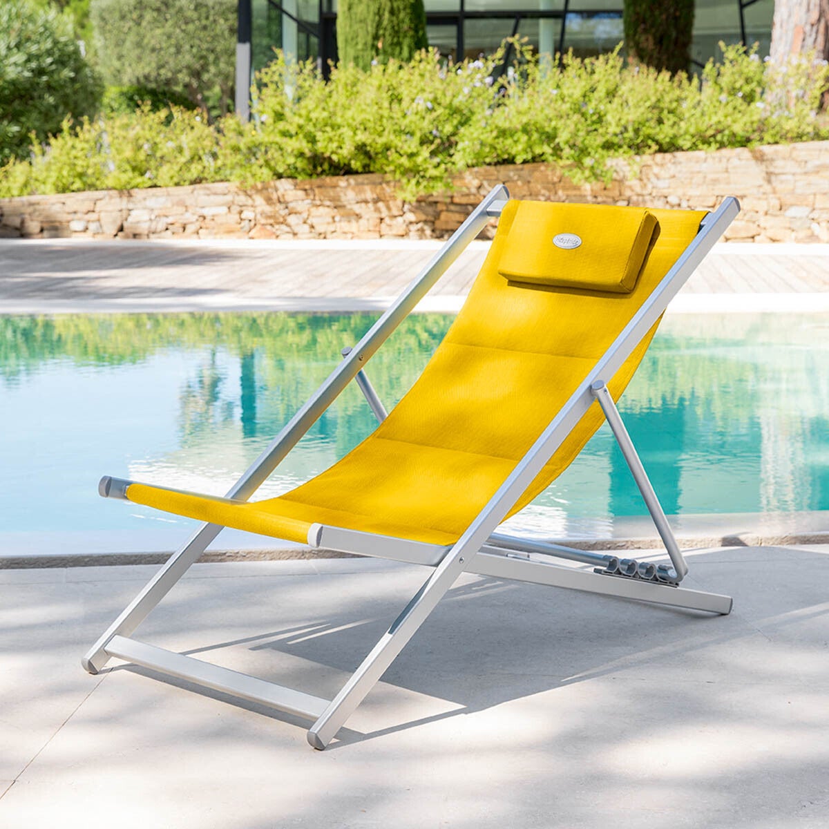 Chilienne de jardin Honolulu Jaune moutarde - Hespéride | Leroy Merlin