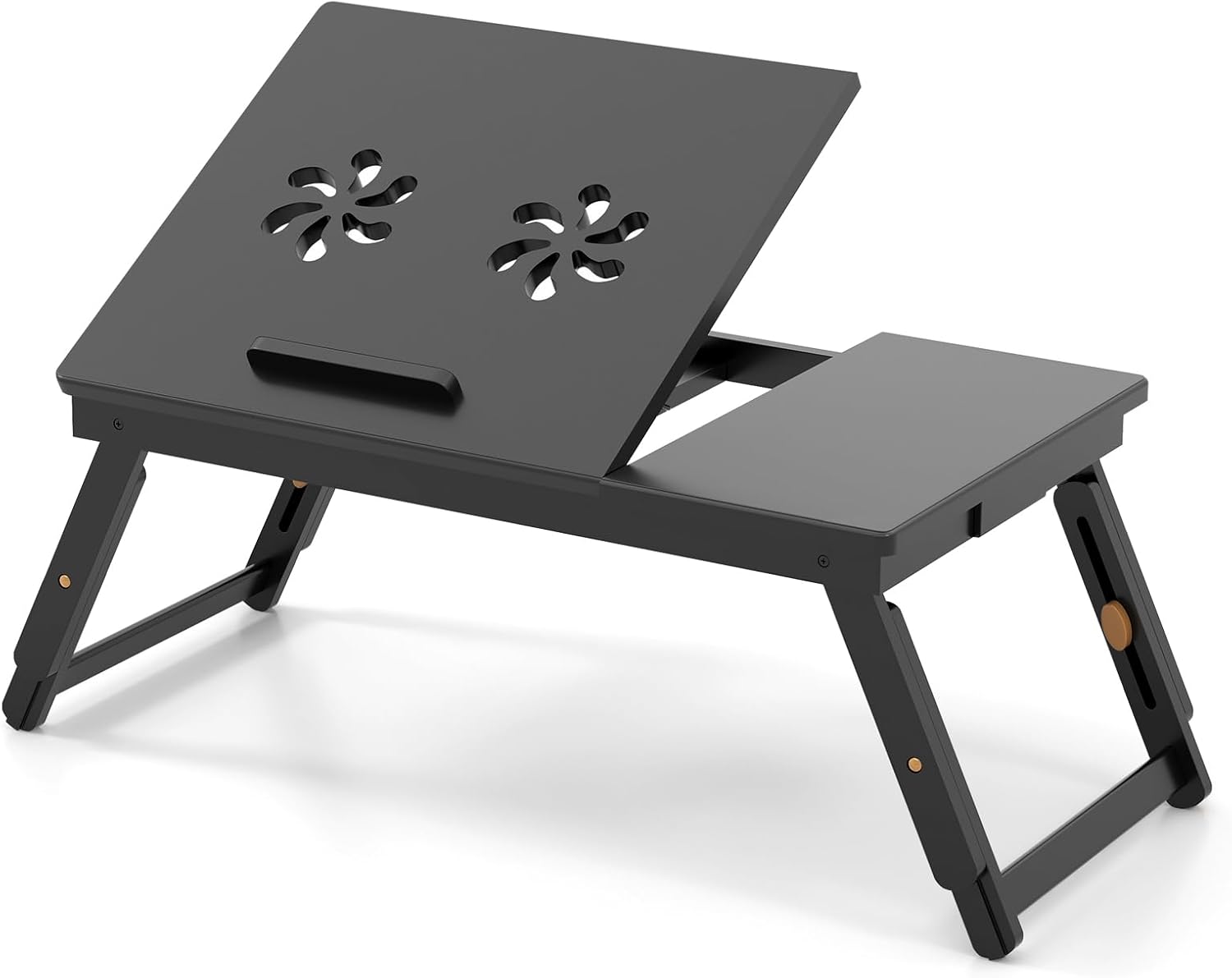 Table pour ordinateur portable pour lit, plateau de service en bambou ...