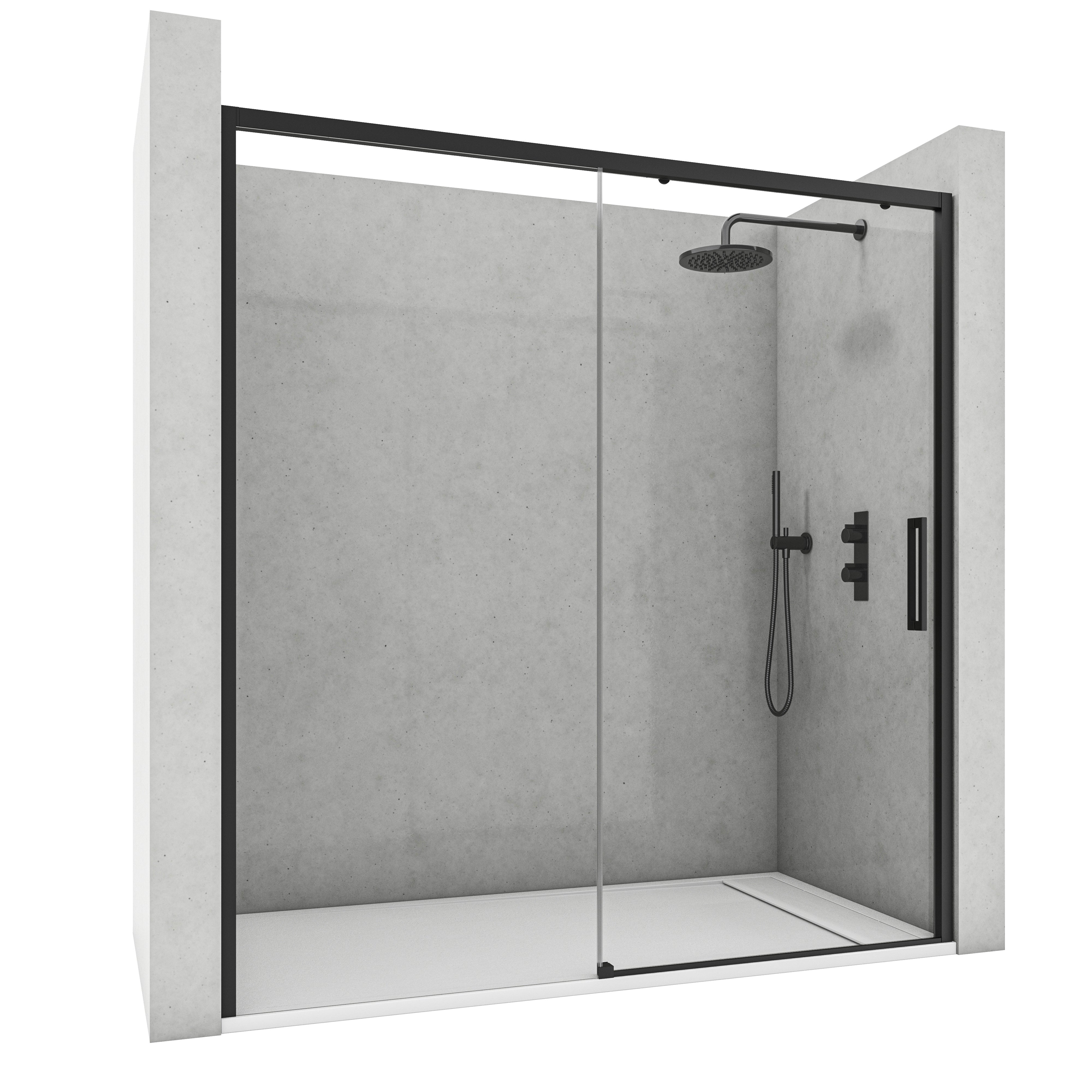 NEBADOON | Mamparas de Ducha - Cristal Templado 6 mm Antical - 109 a ...