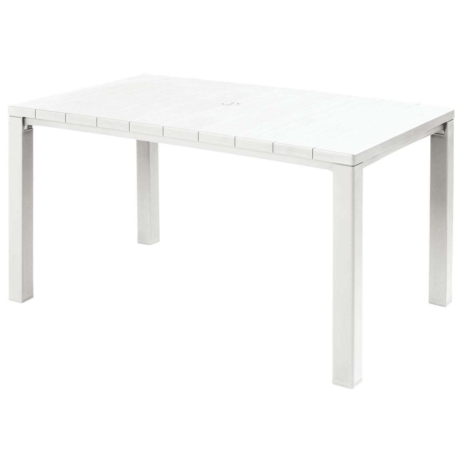 Julie - Table de jardin en résine 147X90 Cm | Leroy Merlin