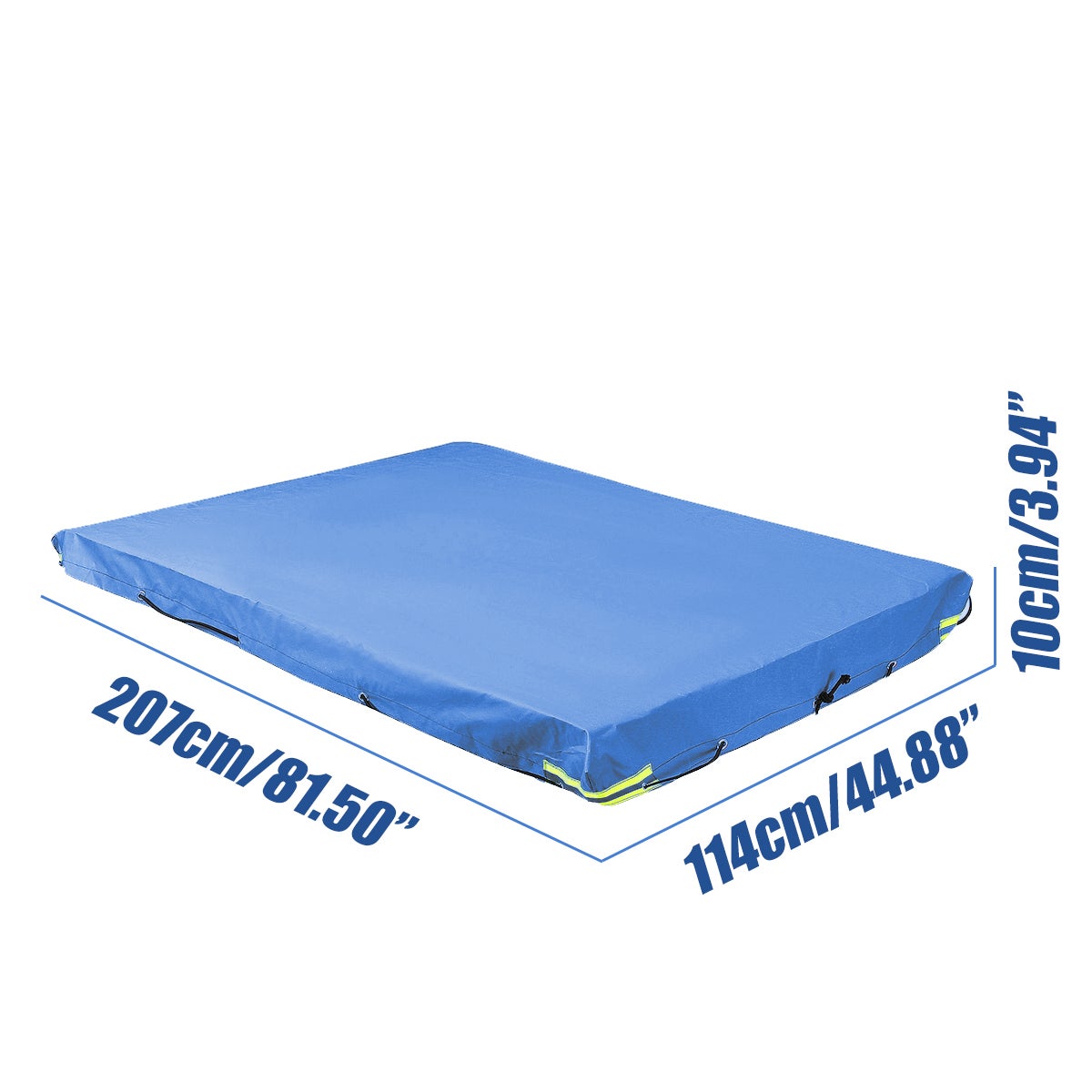 Housse de remorque Couverture Bâche Imperméable Anti-UV 207x114x10cm ...