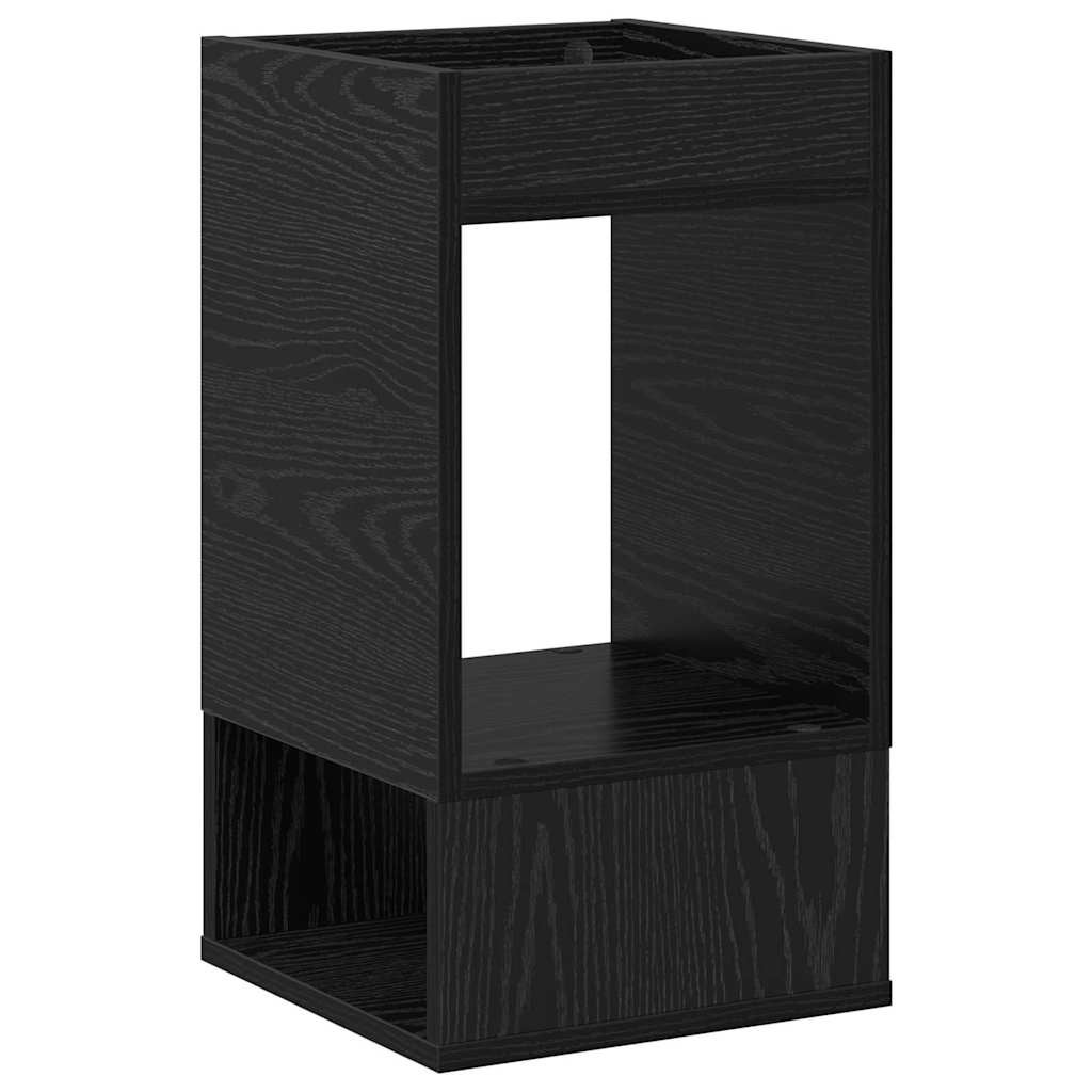 Table d'appoint | Table de canapé | Table auxiliaire Chêne noir 30 x 30 ...