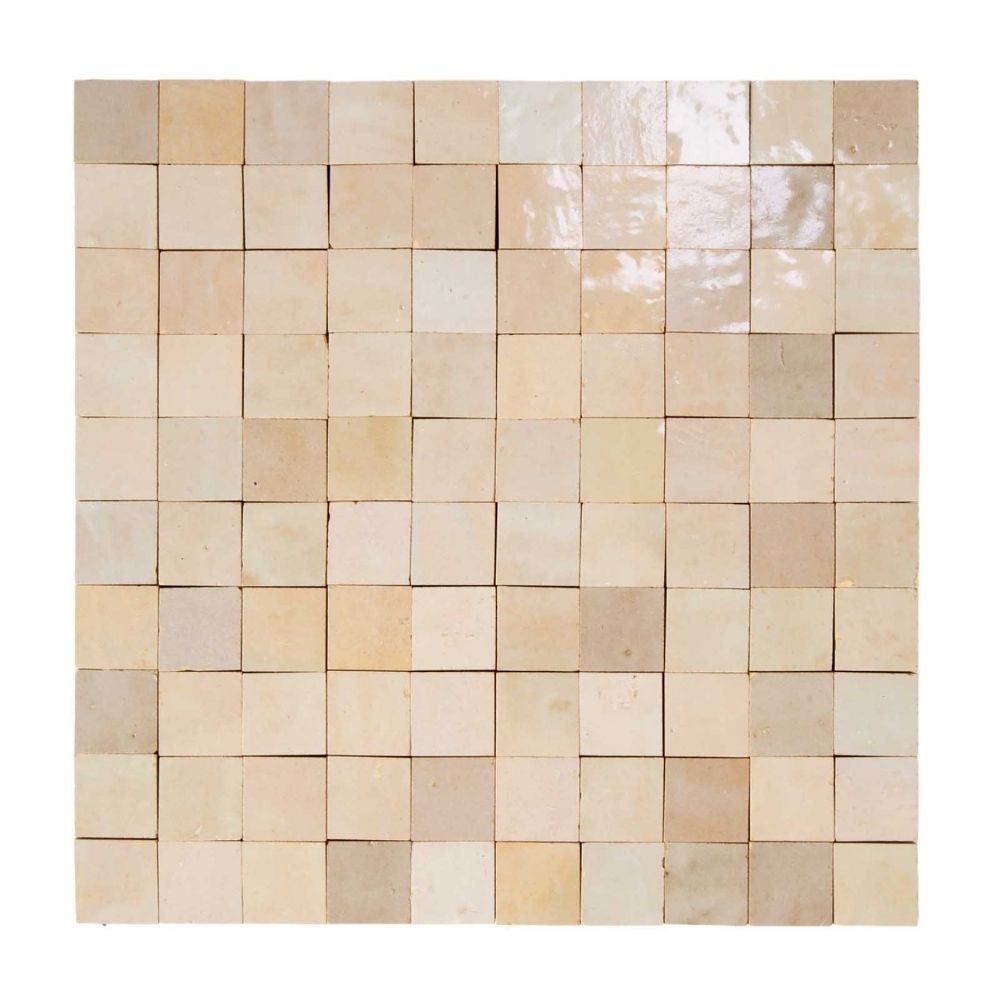 Zellige Marocain - 3x3 cm - Carrelage mur - Terre De Zellige - (Vendu à ...