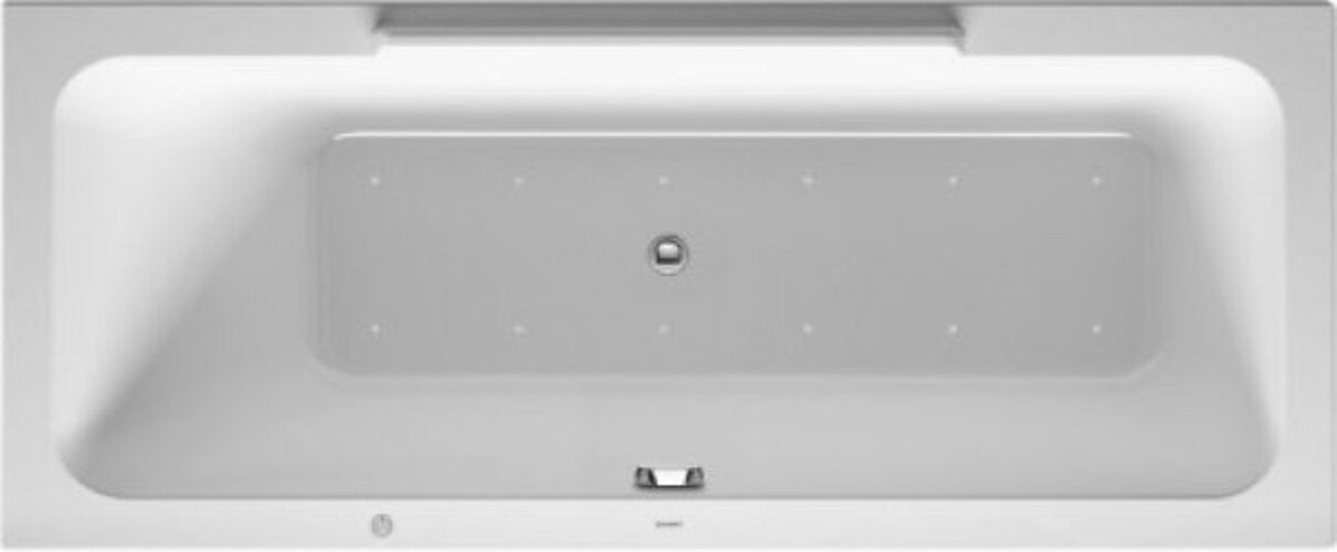 Duravit Baignoire balnéo DuraStyle 1600x700mm, à encastrer ou pour ...