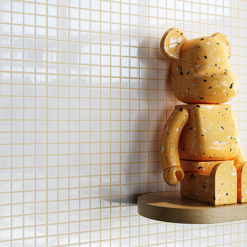 Pure Blanco Brillo 2,5x2,5cm | Leroy Merlin