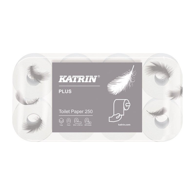 KATRIN Papier toilette Plus 250 3 couches | Leroy Merlin