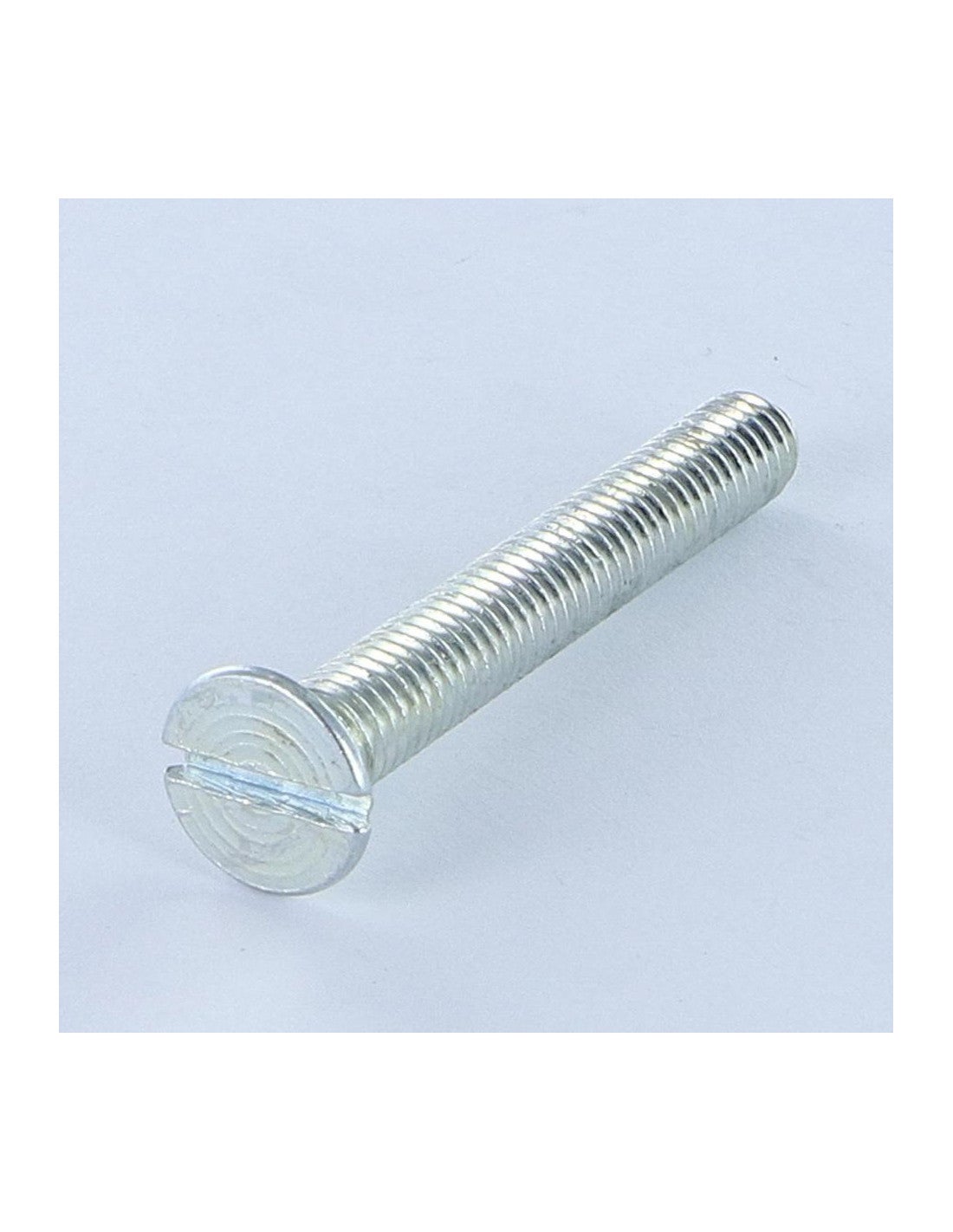 Vis métaux Tête fraisée Fendue M2.5X3 Acier brut microvis-100 pièces ...