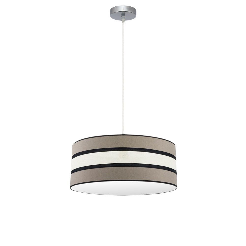 Suspension réglable modèle Karla 2xE27 Mole/beis FABRILAMP | Leroy Merlin
