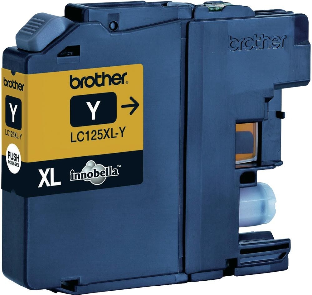 CARTUCCIA LC 125 GIALLO COMPATIBILE PER BROTHER DCP-J4110W,MFC-J4410 ...