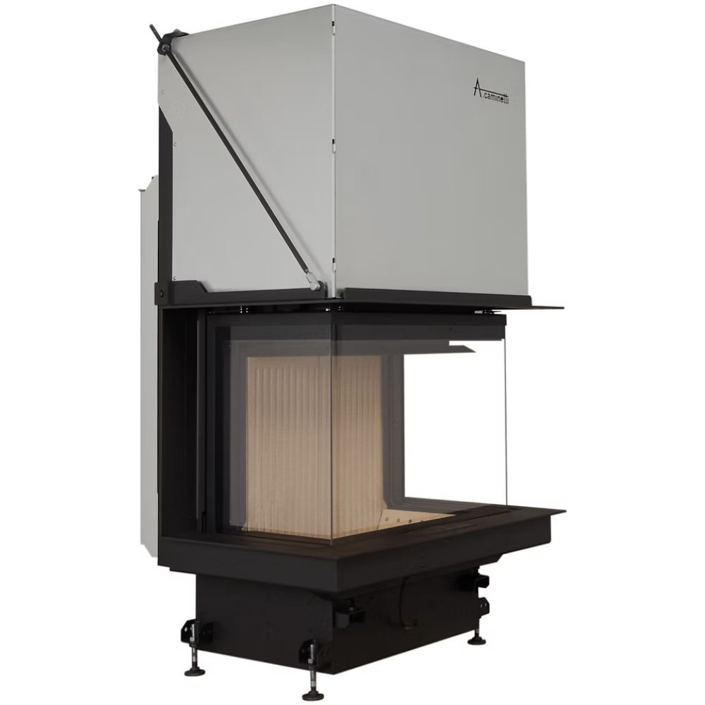 Foyer bois Crystal 70 Premium A.Caminetti | Leroy Merlin