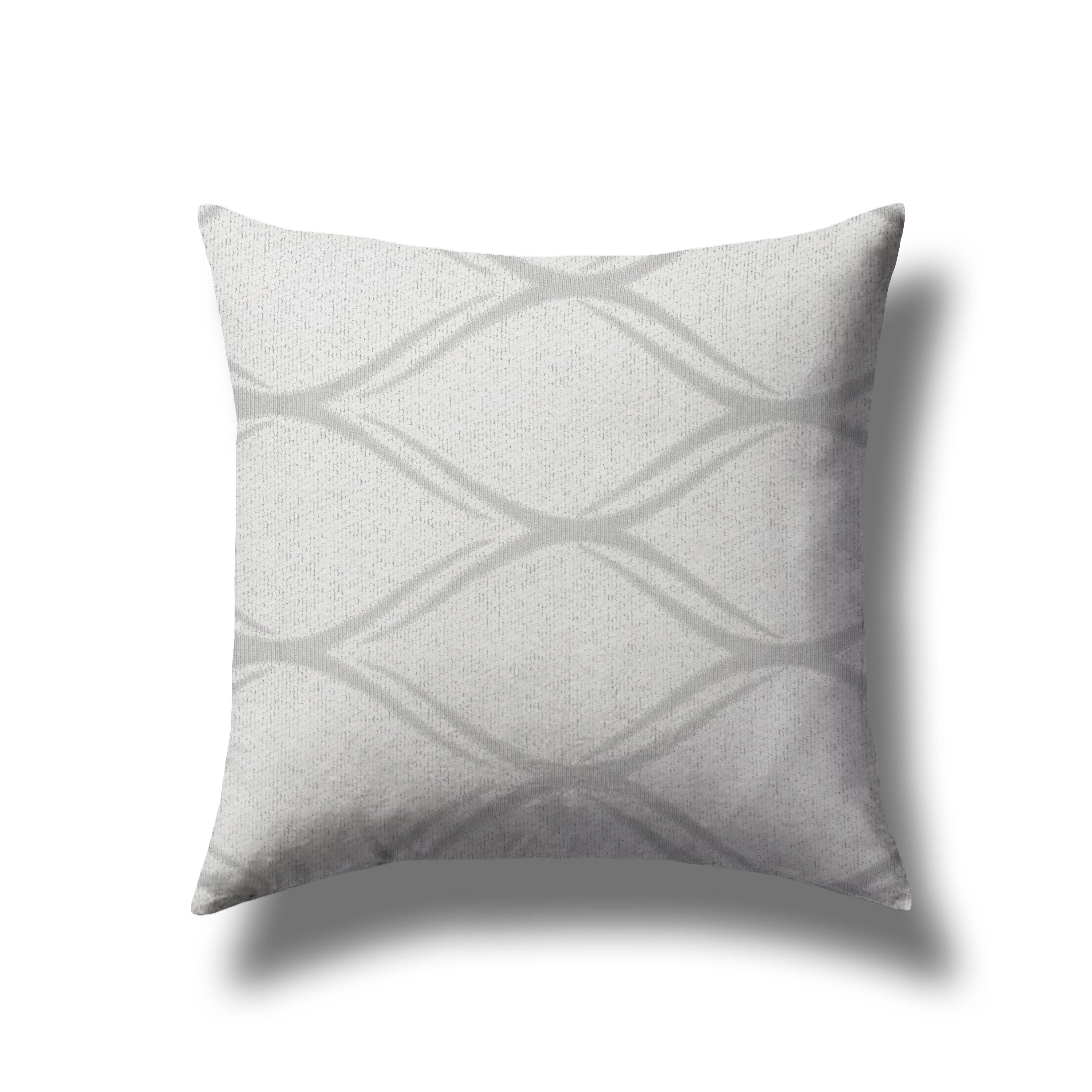Coussin de salon sarde onde Blanc 60x60 | Leroy Merlin