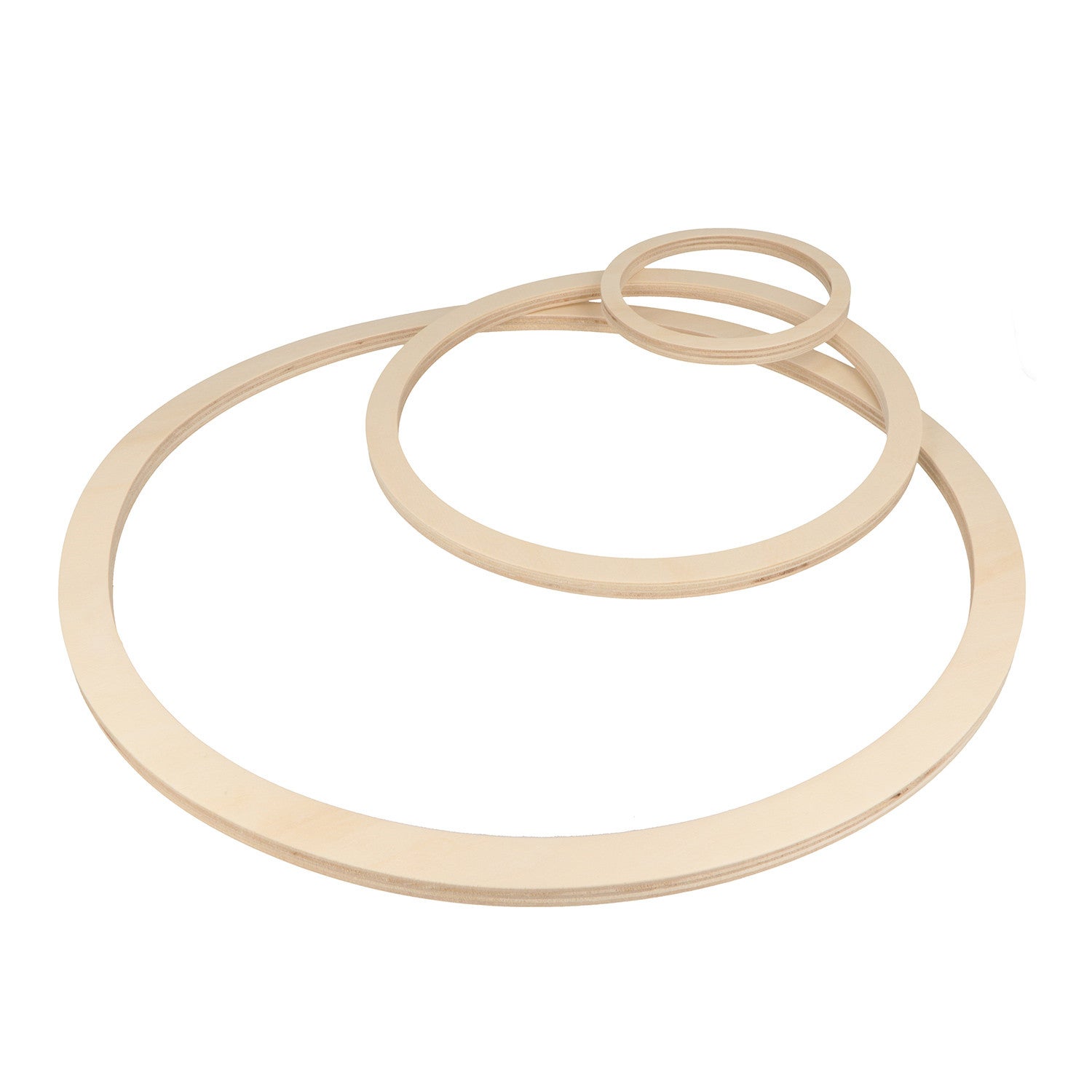 3 cercles en bois 13/ 26/ 40 Cm - Artemio | Leroy Merlin