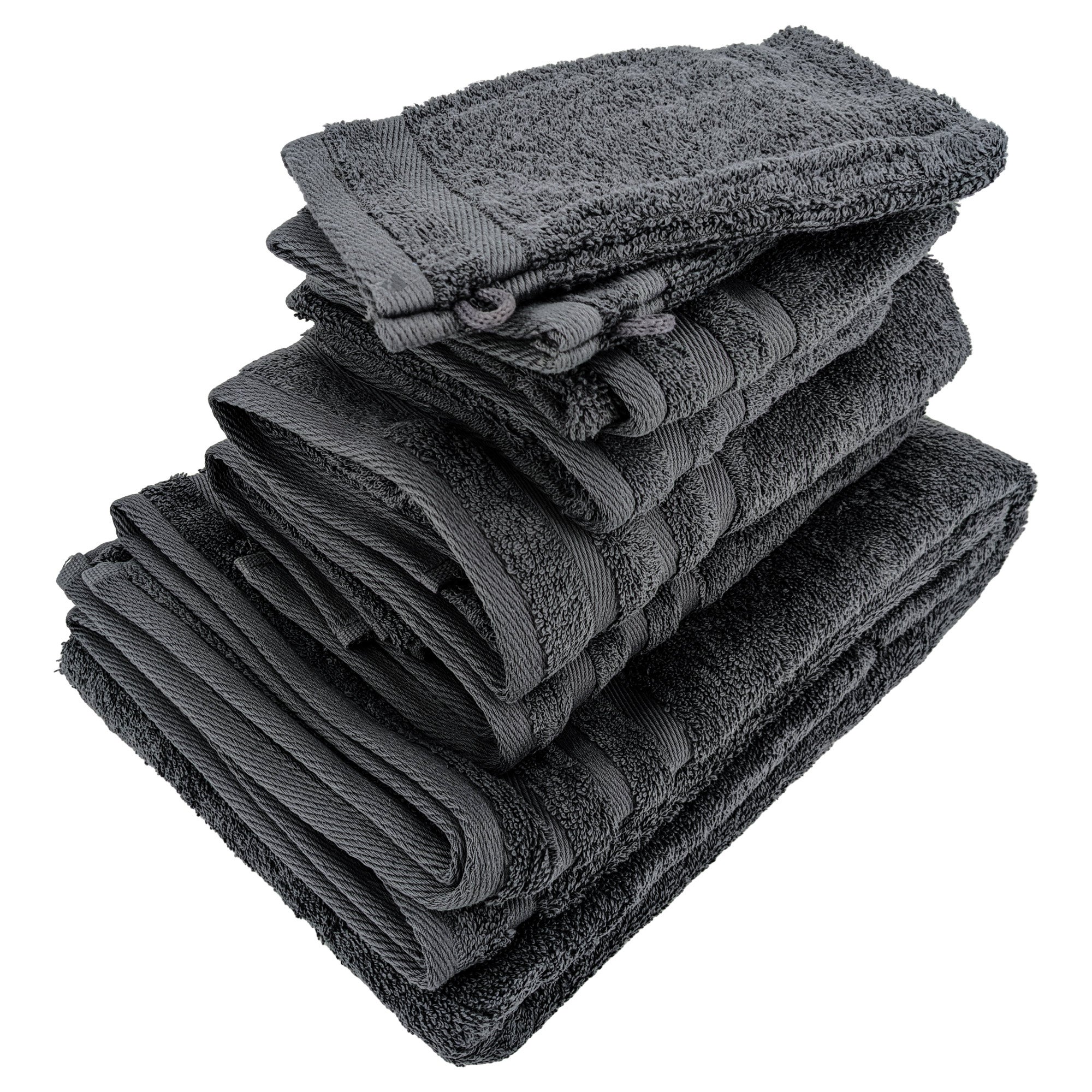 Parure de bain EFFICIENCE PURE noir Iron 7 pièces | Leroy Merlin