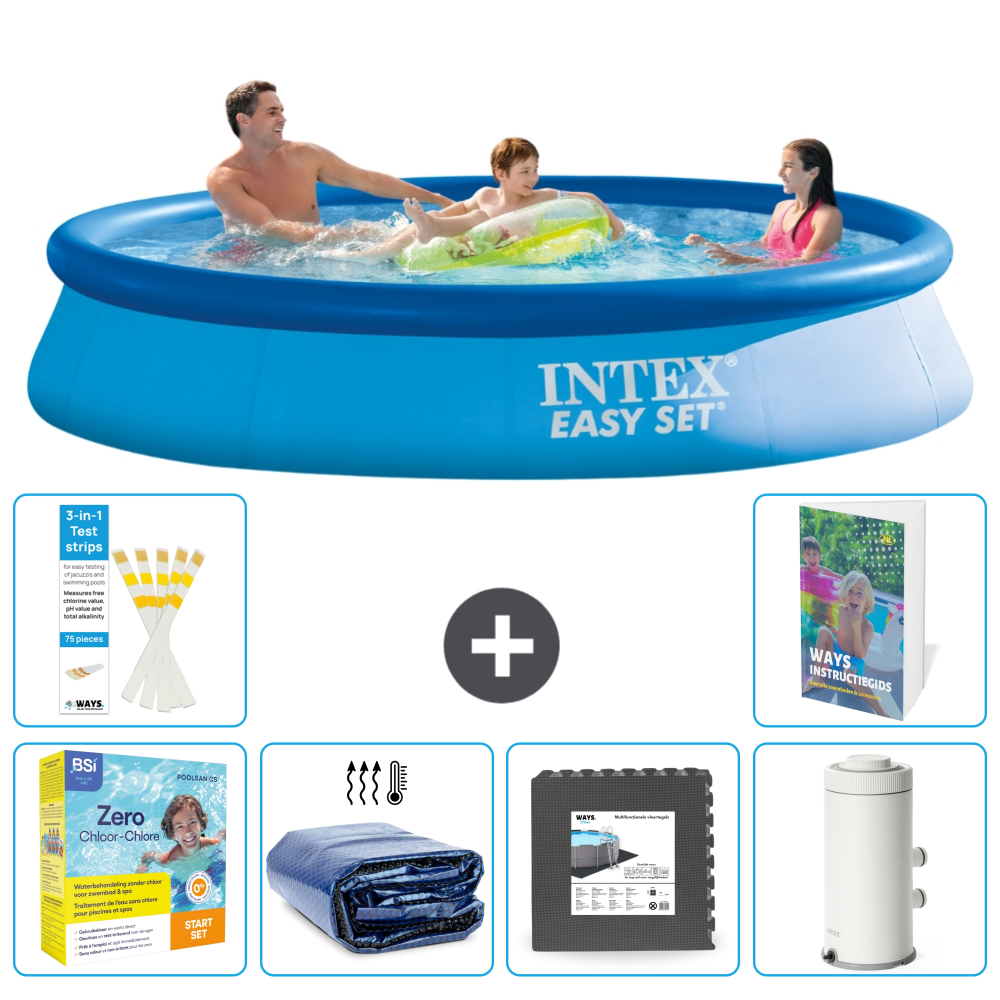 Intex Piscina Easy Set Rotonda - 366x76 cm - 7-pezzi S111 | Leroy Merlin