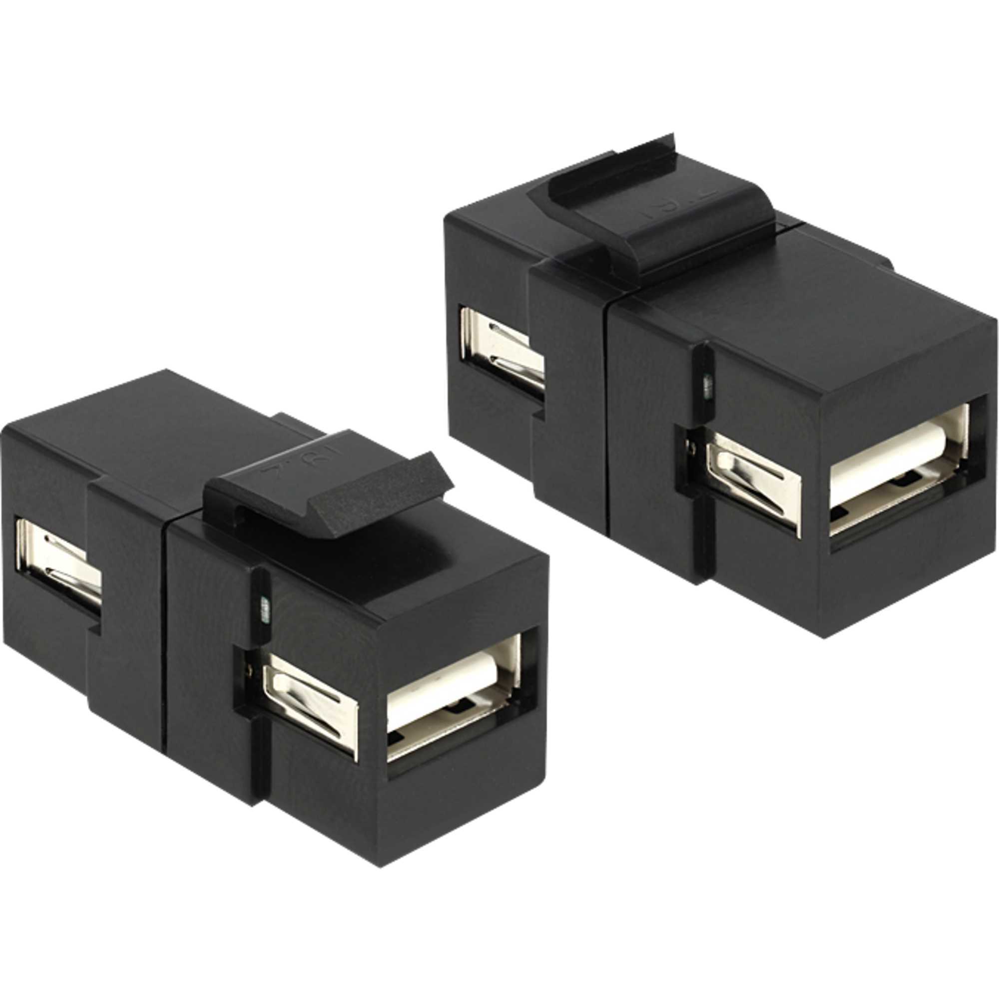 DeLOCK Module Keystone USB 2.0 A femelle > Module USB 2.0 A femelle ...