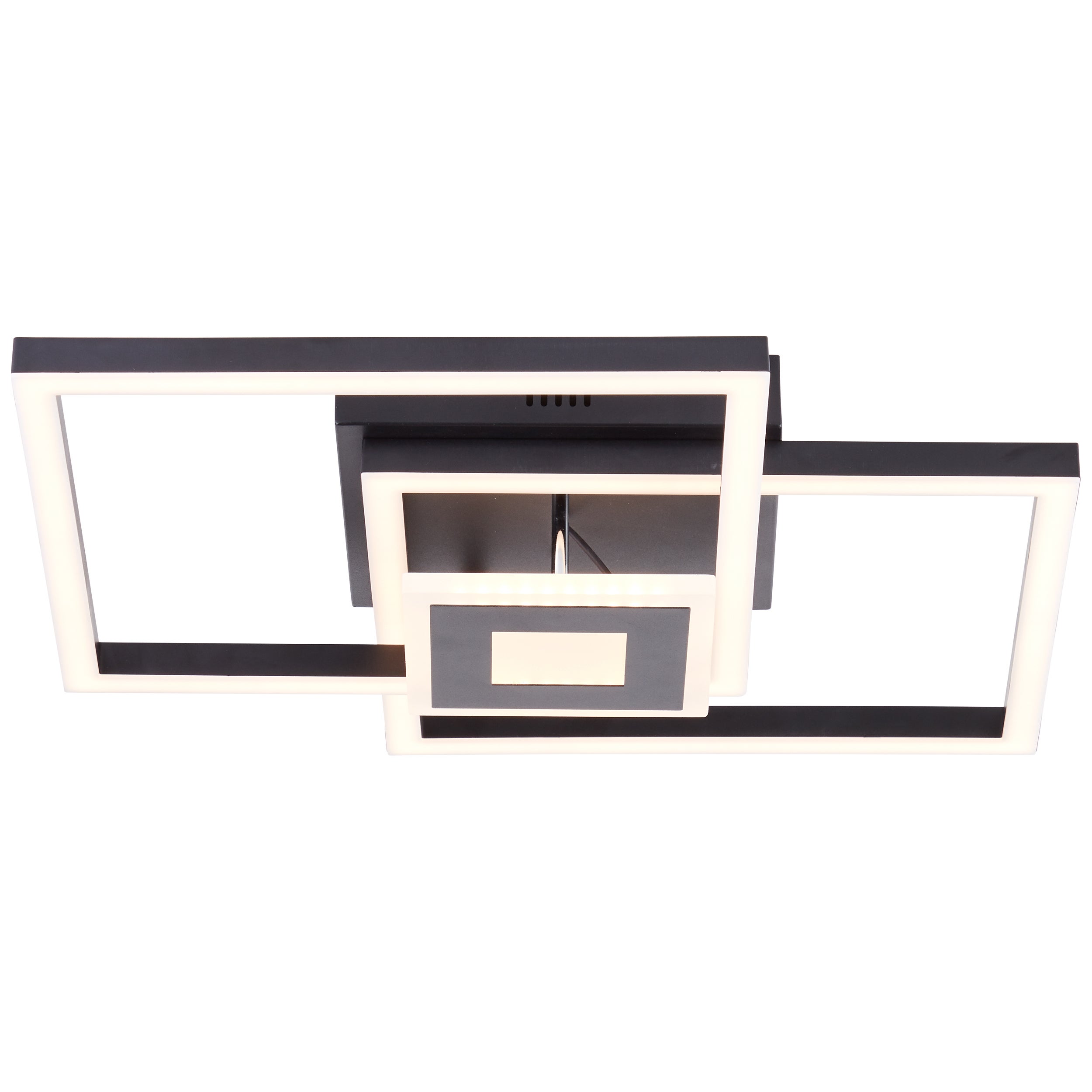 BRE-Light Bray Lámpara de techo LED 40x40cm negro Metal, plástico LED ...
