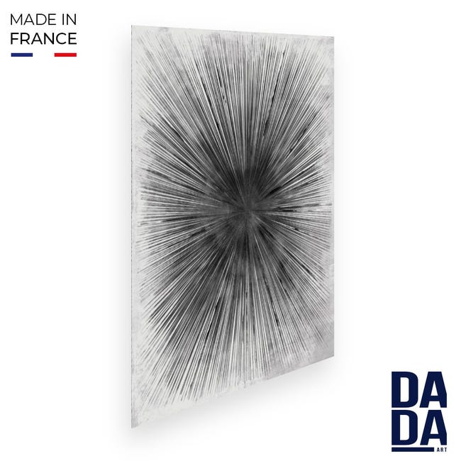 Affiche Explosion Radiale 60x80cm Fabriqué En France Dada Art