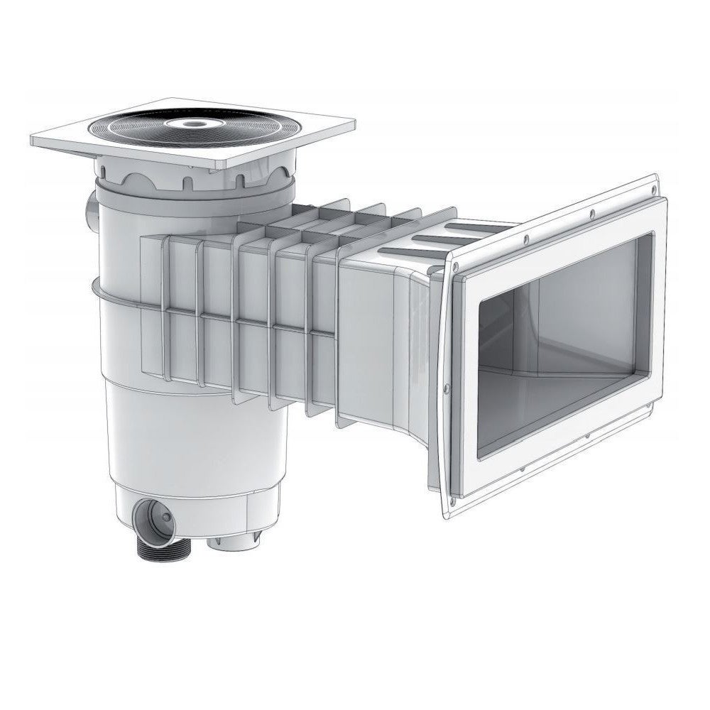 Skimmer design A400 pour panneau et liner pour piscine 92386 | Leroy Merlin