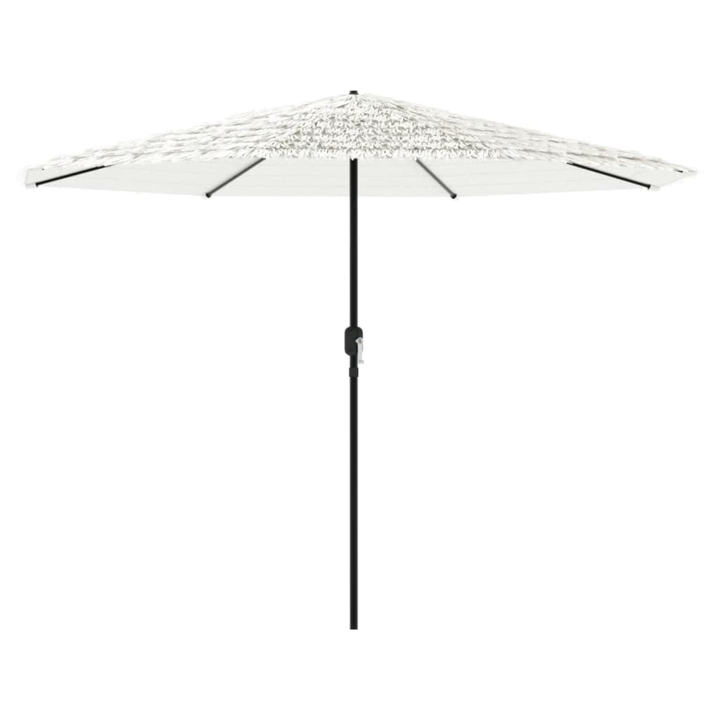 Sombrilla de jardín con mástil de acero protección UV y lluvia 388 x ...