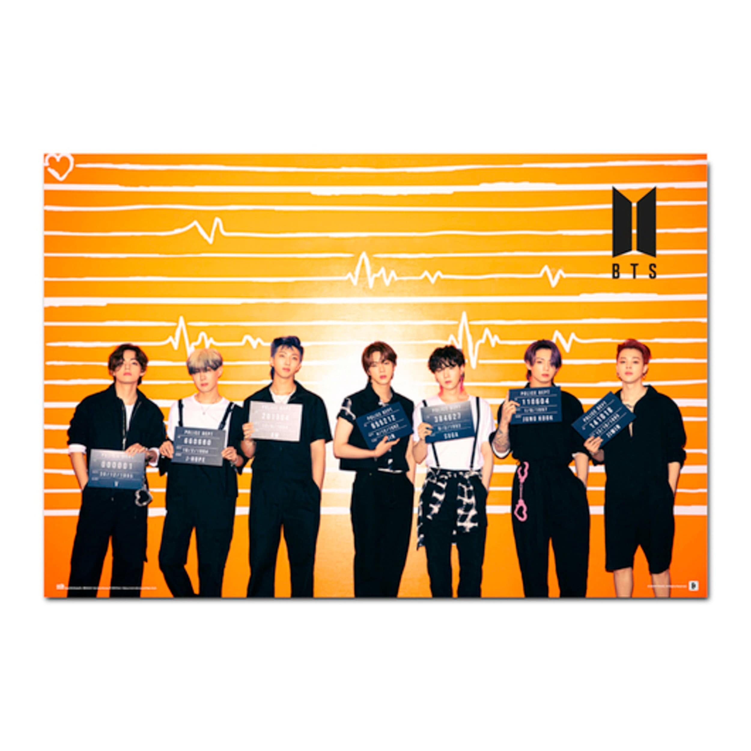 Poster BTS - Police Dept 91.5x61cm | Leroy Merlin