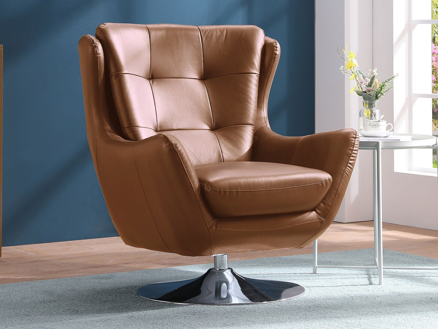 Fauteuil Pivotant Cuir