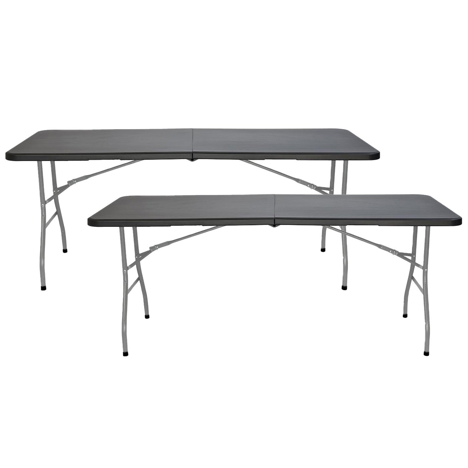 Pack 2 Tables Pliantes Rectangulaires de 180 cm Catering O91 | Leroy Merlin