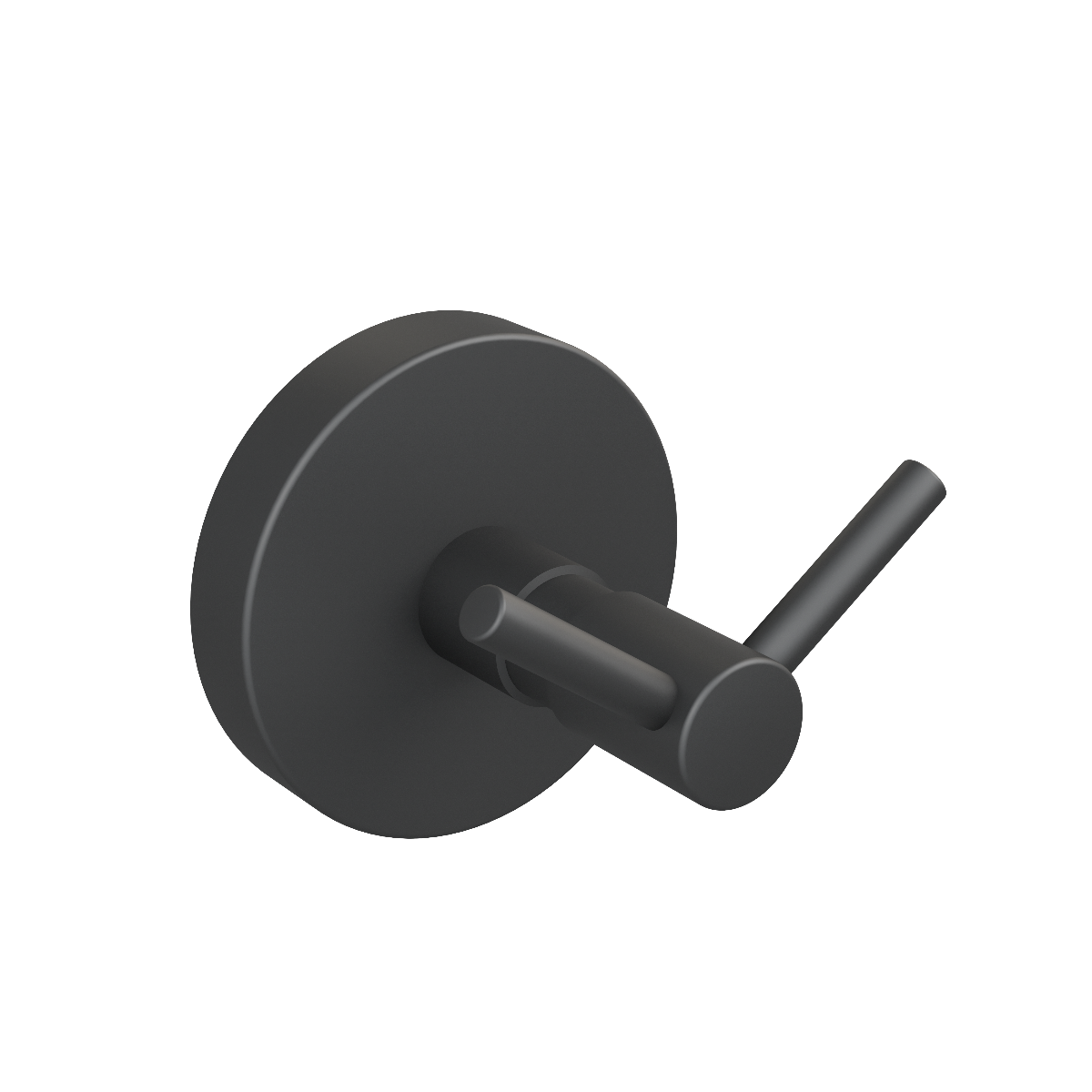 Crochet porte-serviette KLEO noir mat | Leroy Merlin