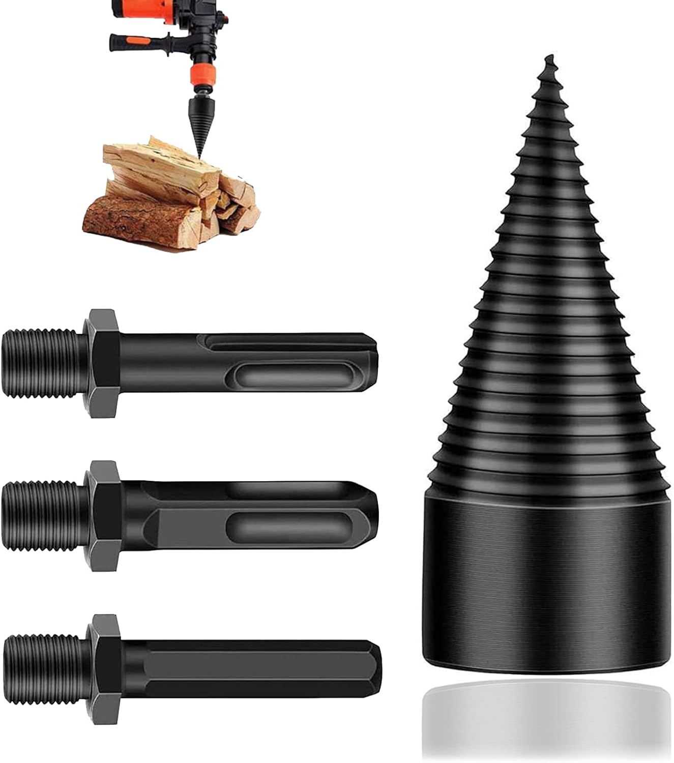 Cortadora de leña, broca para cortar leña, punzón para madera, broca ...