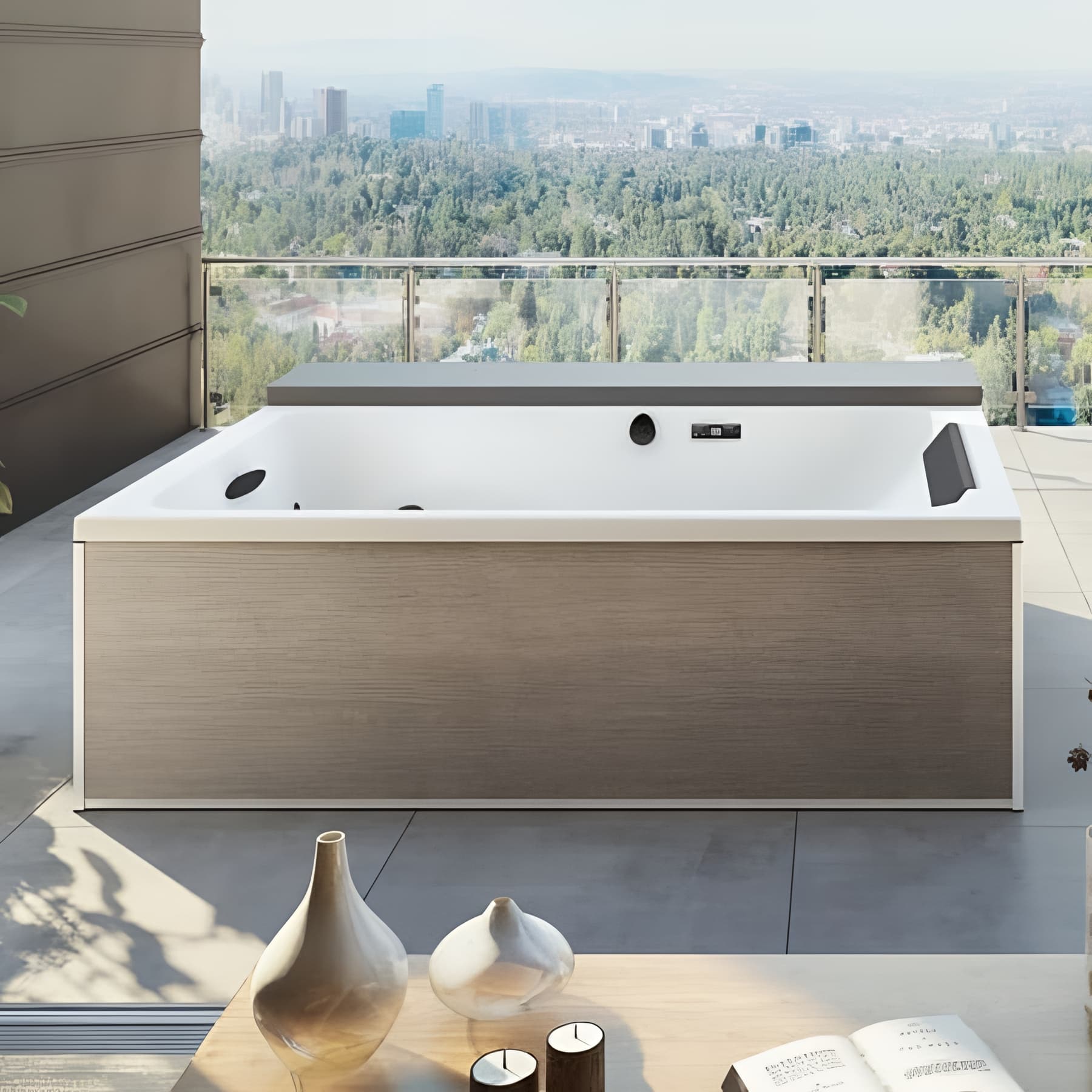 Spa relaxant 2 places Magic Spa+ à poser pompe 2 vitesse couverture ...