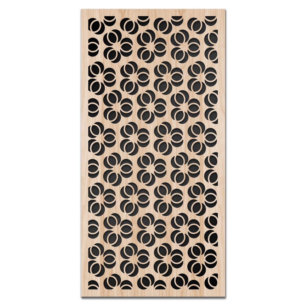 ELLIPSE - Cadre Meuble Composite Bois Et PVC LASERCUT 50X100 CM | Leroy ...