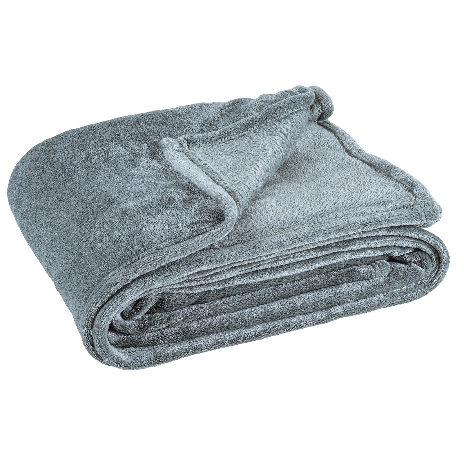 Coperta in Plaid "Penelope" in poliestere morbida e calda / Verde / 130 ...