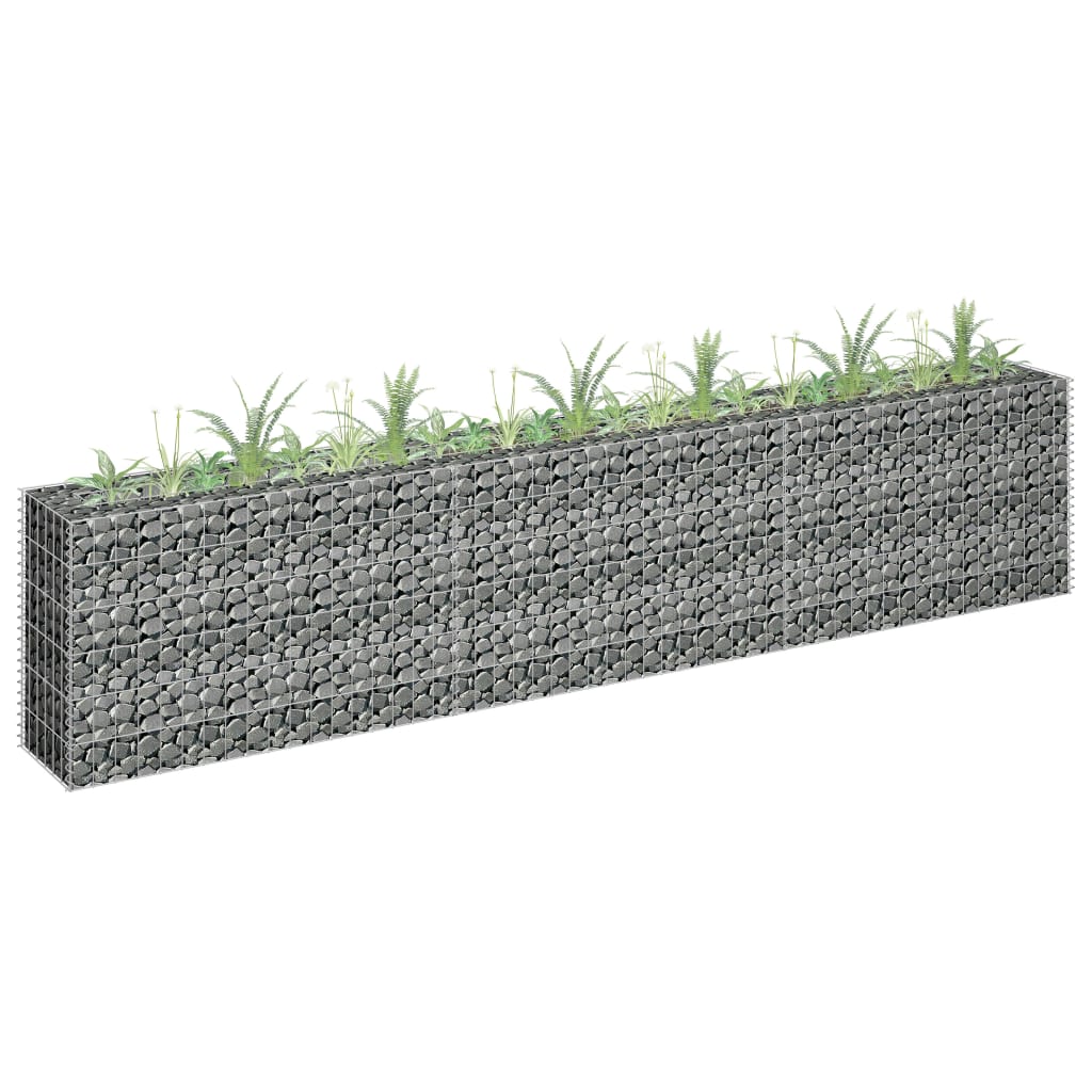 Arriate de gaviones de acero galvanizado 270x30x60 cm | Leroy Merlin