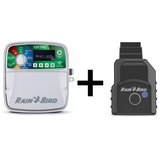 Programador riego Rain Bird: Control automático de riego eficiente
