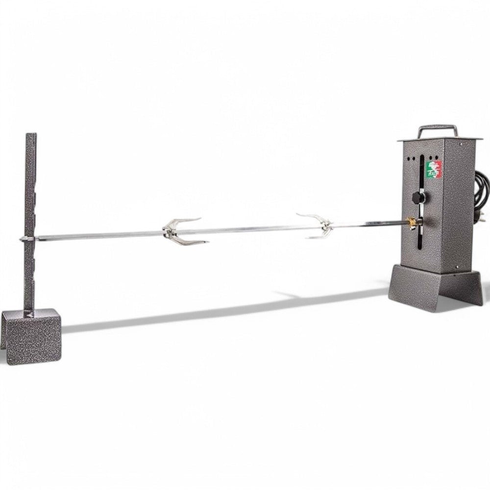 Asador eléctrico regulable con espetón cuadrado 70 cm estructura de ...