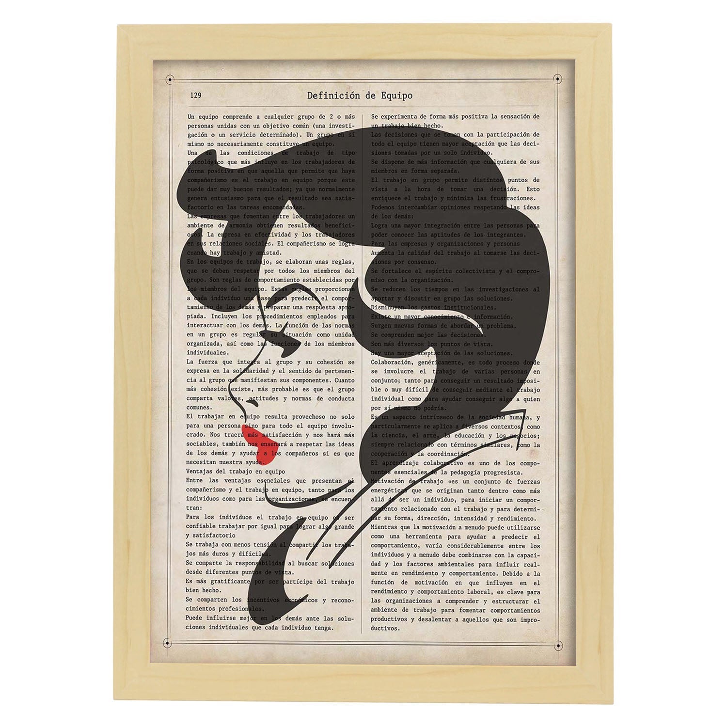 Pop Poster Art. Scheda Del Profilo Delle Donne. Disegni Colorati Con ...