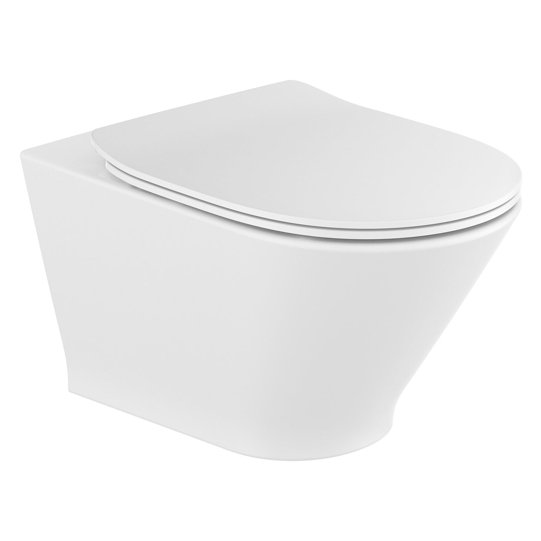 ROCA The GAP Round cuvette suspendue sans bride avec abattant frein de ...