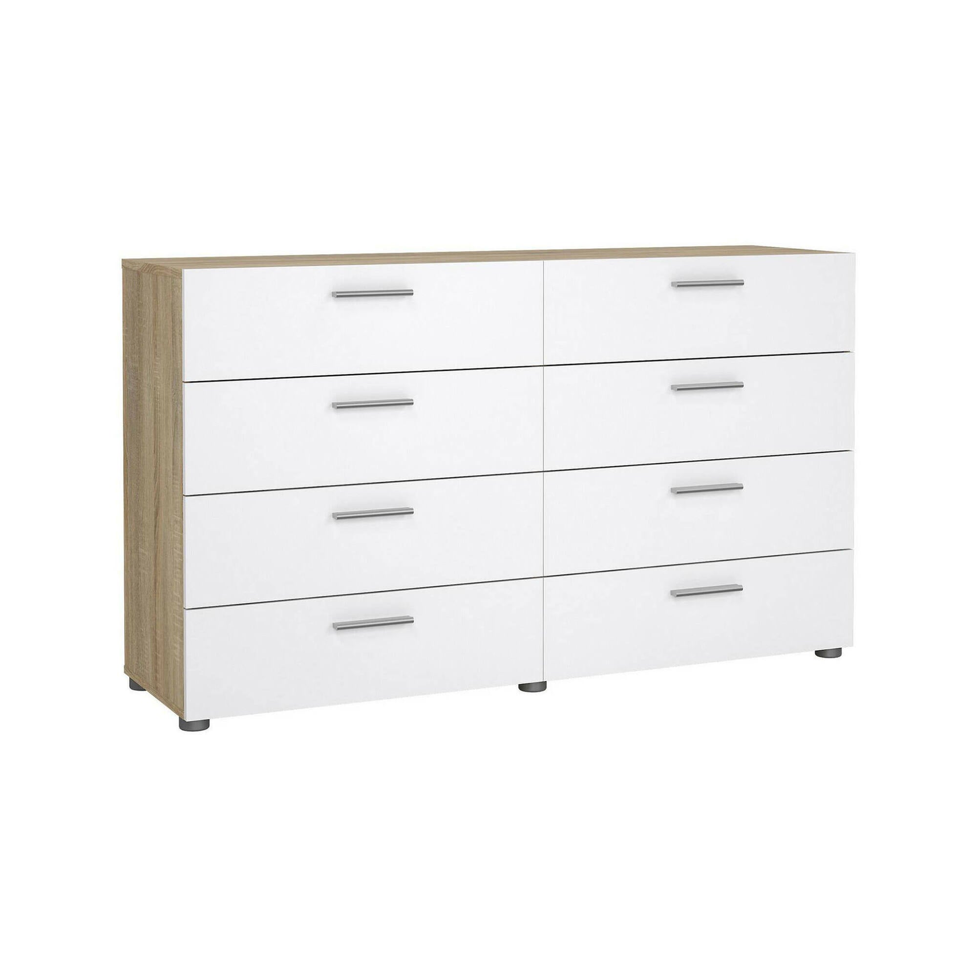 Buffet Aligon, Buffet de salon, Buffet de cuisine, 140x40 h83 cm, Chêne ...